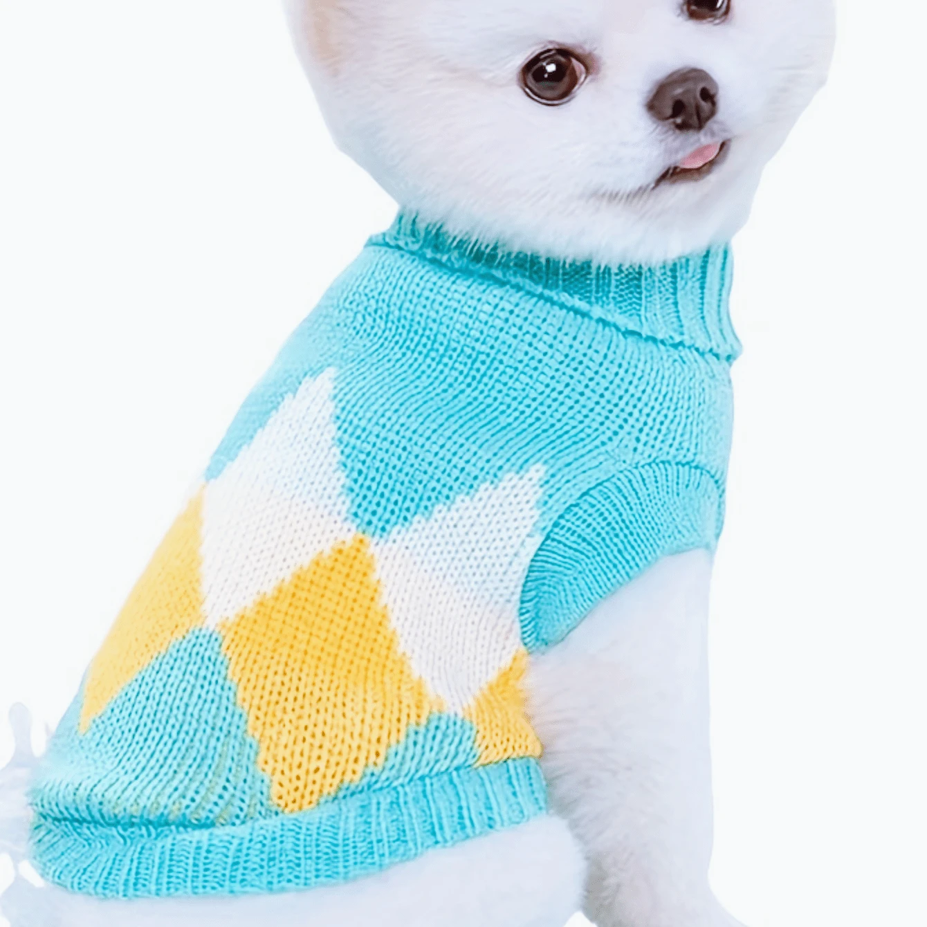 Pet Rhombus Sweater For Dogs & Cats | SHEIN USA