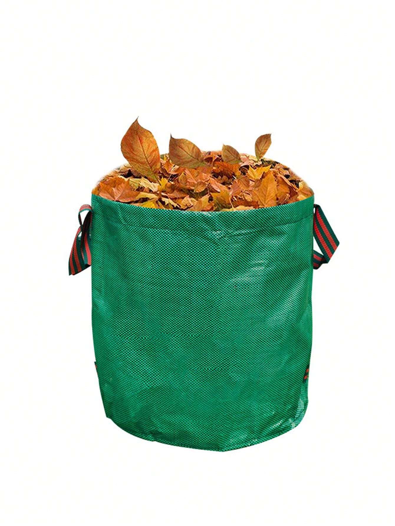 Outdoor Waterproof Large Capacity Leaf Storage Bag, Foldable Garden ...