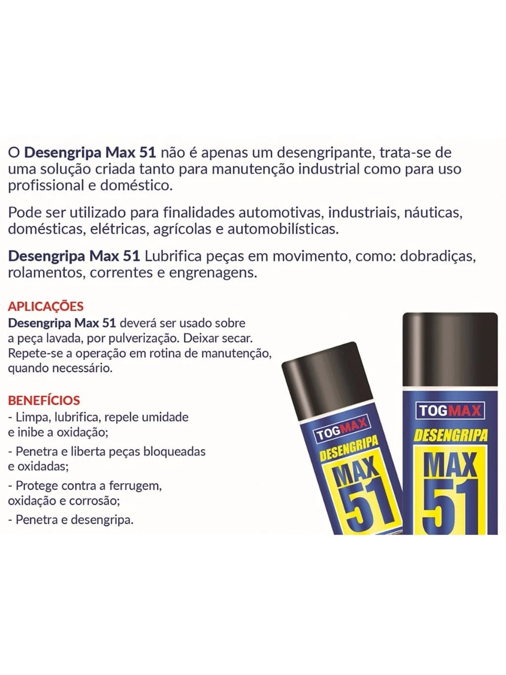 Max 51 Degreaser Kit Eight Units 300ML Anti-Rust Lubricant High ...