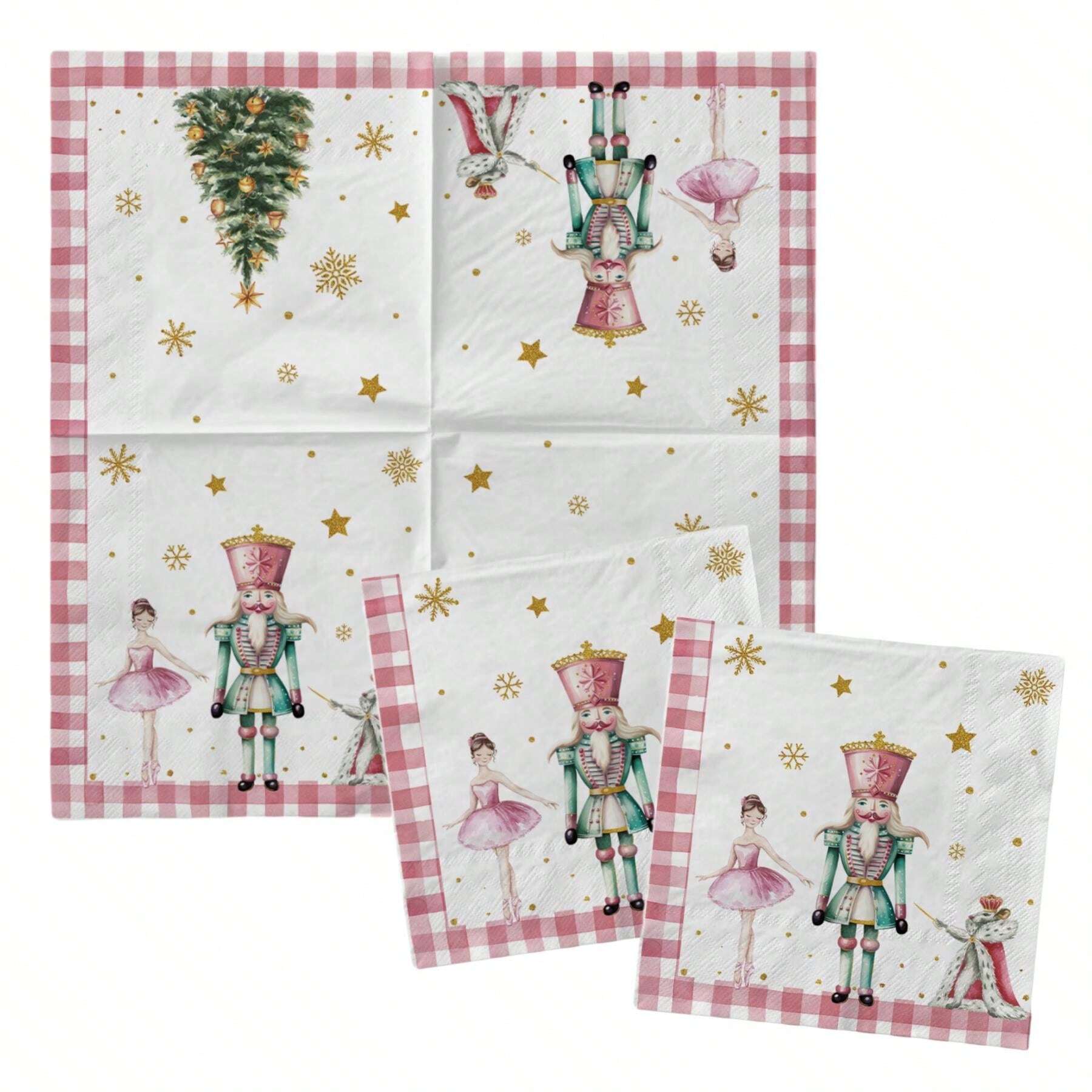 24/48pcs Fairy Tale Theme Paper Napkins With Ballet Girl, Nutcracker ...