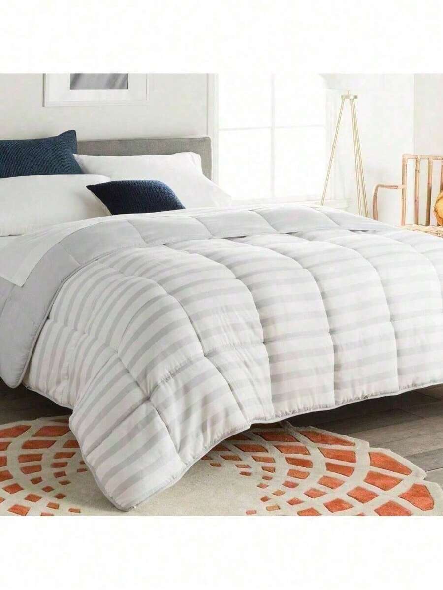 Linenspa Comforter Duvet Insert, Down Alternative, Box Stitched ...