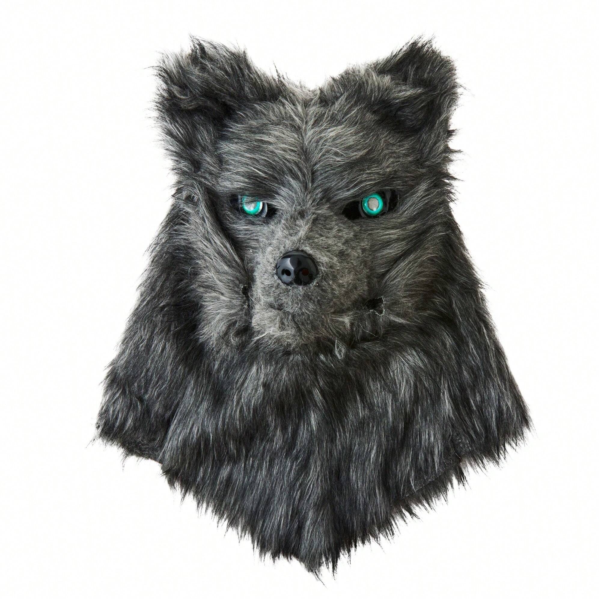 Terrifyingly Realistic Adult Wolf Mask For Halloween – Movable Jaw ...