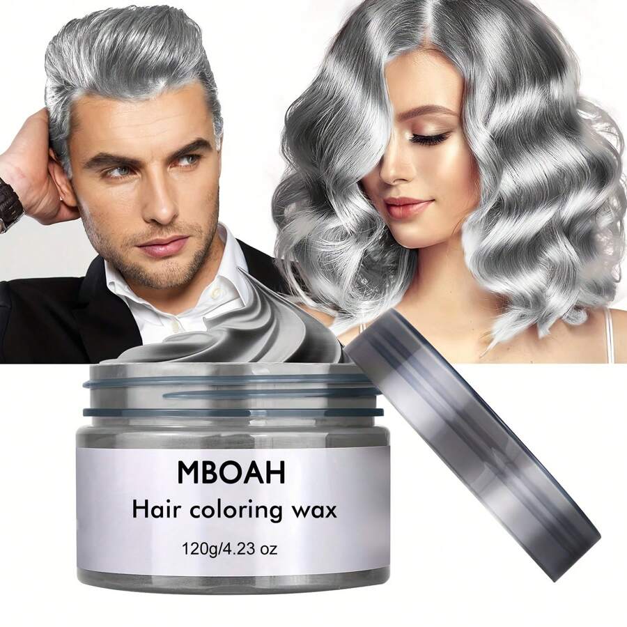 Temporary Hair Dye, Instant Hair Color Wax, Washable And Easy-To-Use ...