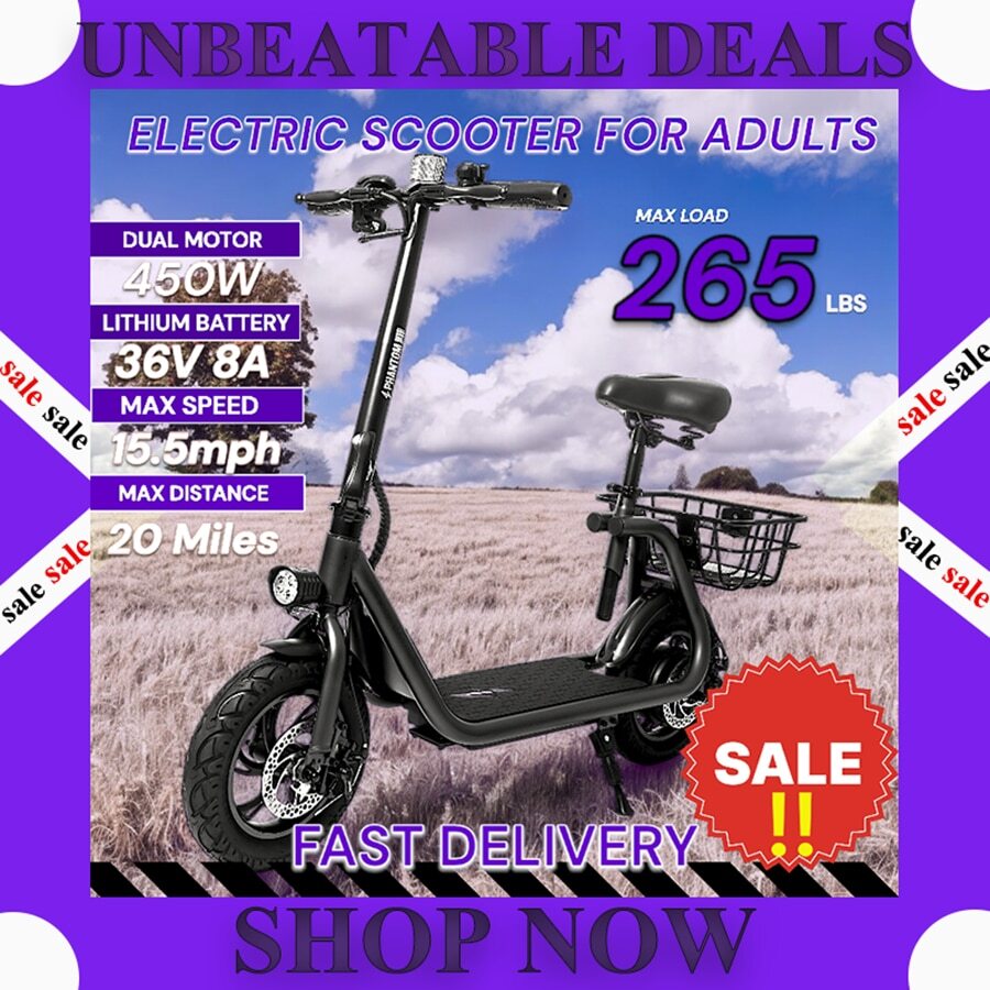 phantomgogo Phantomgogo R1 Electric Scooter For Adults - Aluminum Body ...