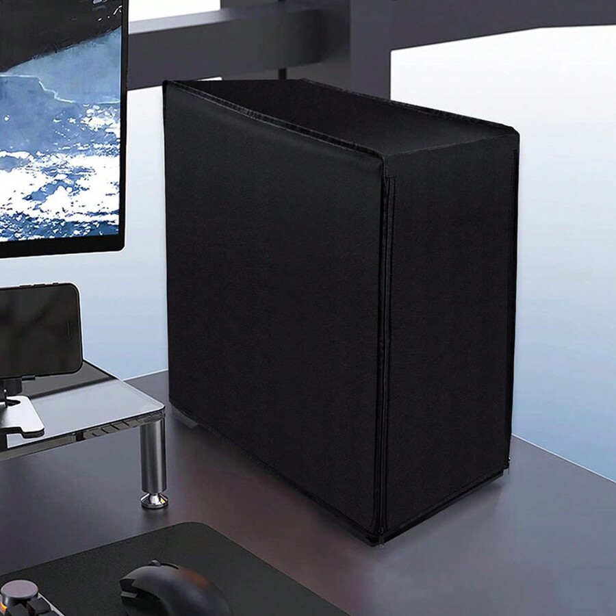 Heavy-Duty Waterproof Tower PC Dust Cover With Zipper For Desktop ...