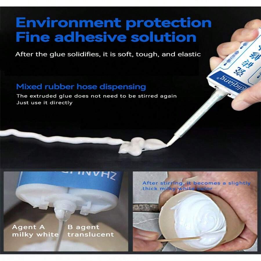 50ml Ceramic Tile Glue Repair Agent Ceramic Paste Tile Crack Glue ...