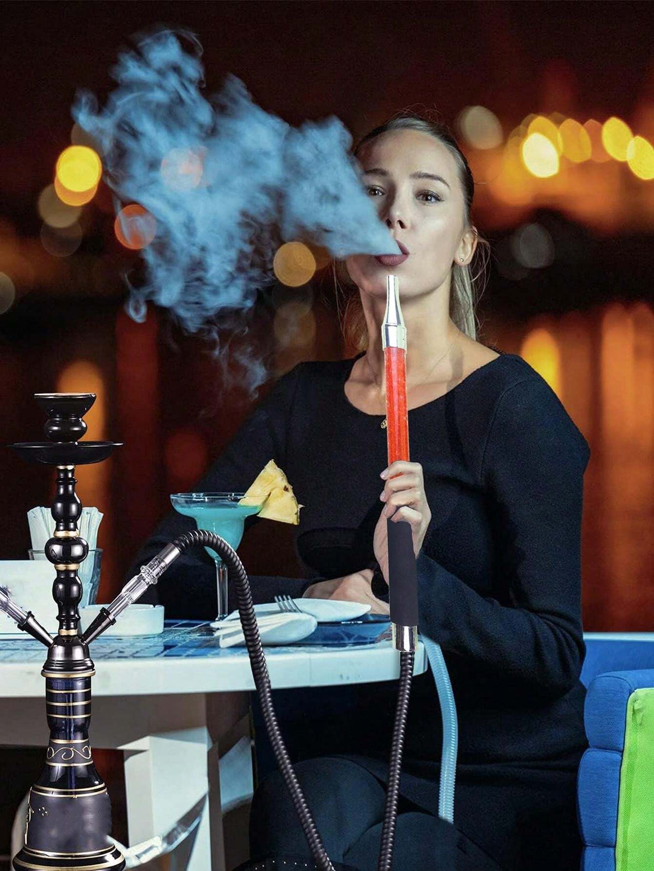 1 Pieza Boquilla de hielo exquisita para Hookah, accesorio para manguera de pipa shisha con ...