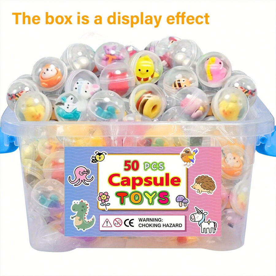 50 Mixed Mini Dolls, Bagged, Perfect For Gumball Machines, Celebration ...