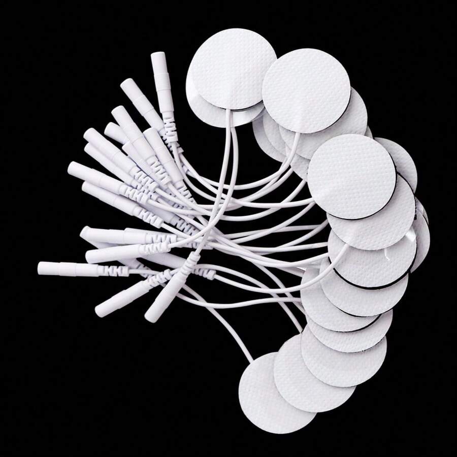 Various Sizes Electrode Pads 2mm Pigtail Connector Replacement Gel Pad ...