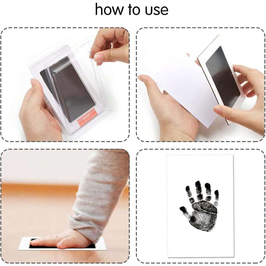 Baby Footprint Kit-Baby Hand And Footprint Kit-Paw Print Kit ...