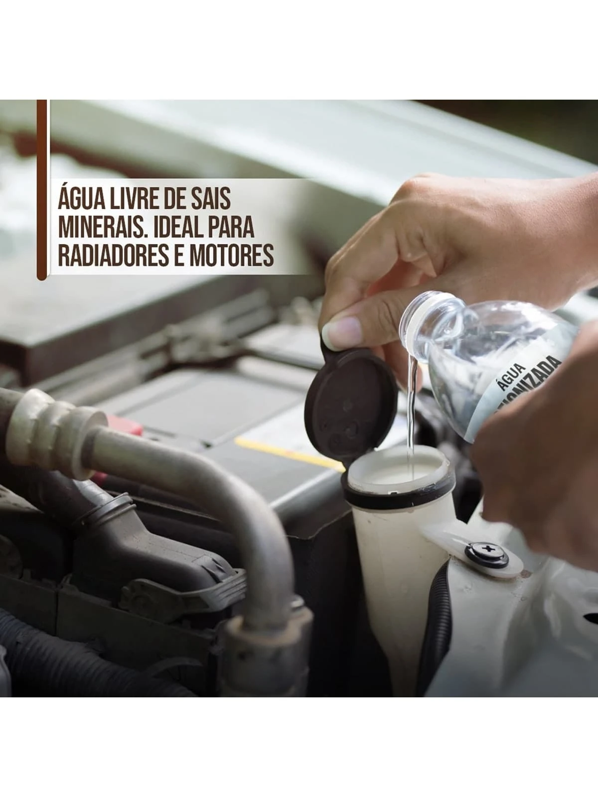 5 Liters Pure Deionized Water For Radiators Batteries Industrial ...