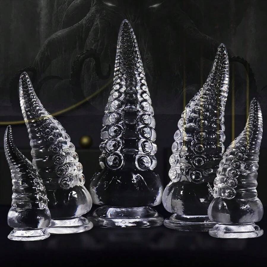 Five Sizes High Transparent Deep Sea Octopus-Shaped Monster Simulated ...