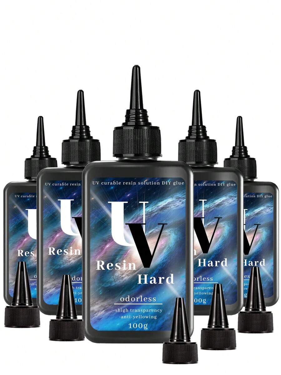 Kit de resina UV cristal transparente de baja viscosidad, resina epoxi ...