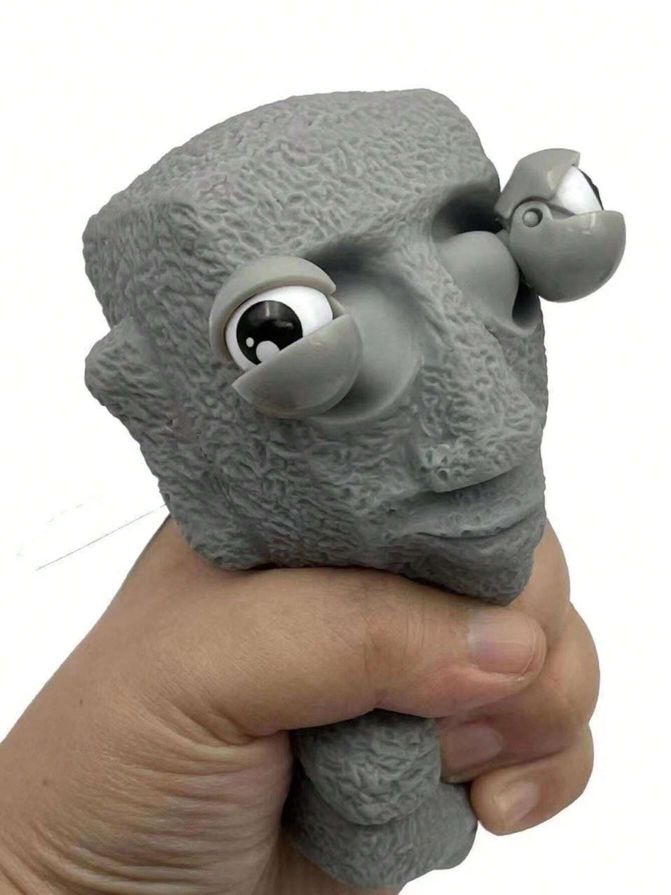 Creative Stress Relief Rock Eye Bulging Squeeze Toy,Fidget Toys,Fidget ...