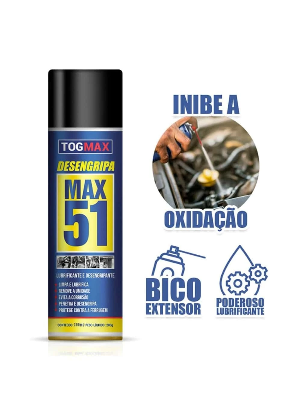 Max 51 Degreaser Kit Eight Units 300ML Anti-Rust Lubricant High ...