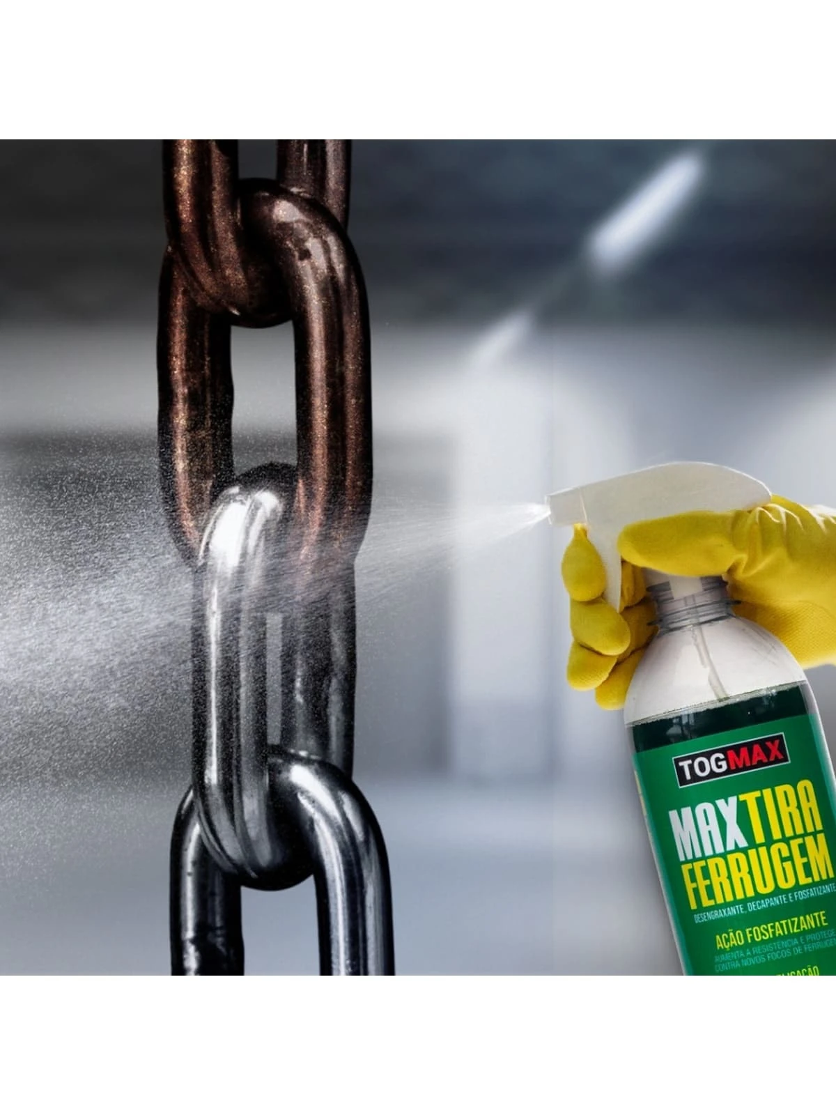 Kit Removedor Ferrugem Max Tira Ferrugem Em Aço Duas Unidades 120ML ...