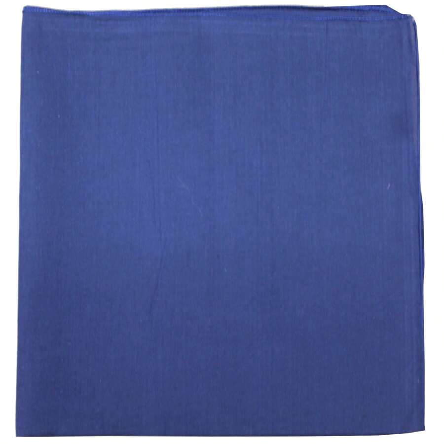 Set Of 12 Solid 100% Polyester Unisex Bandanas - One Dozen | SHEIN USA