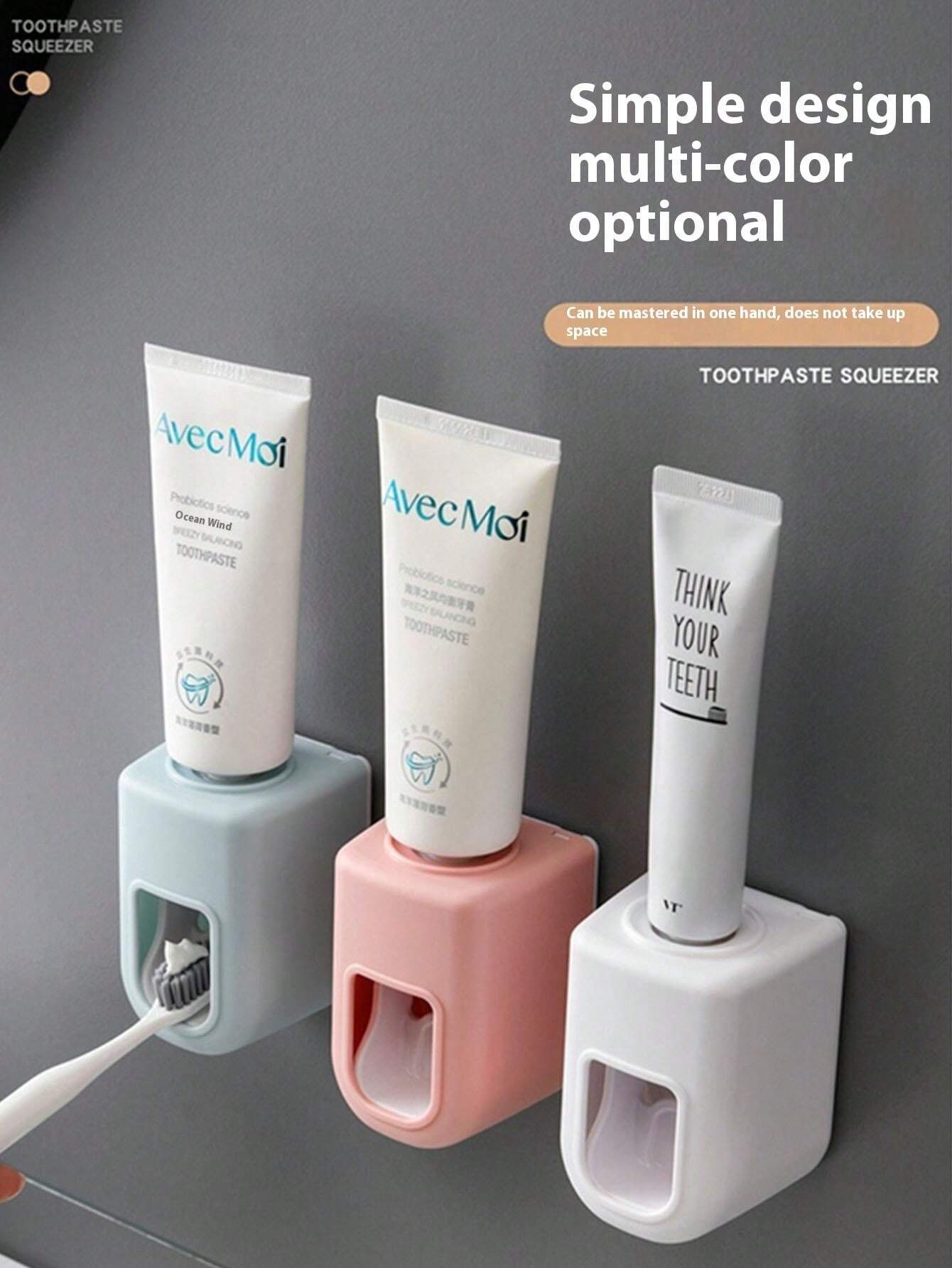 Wall Mounted Automatic Quantitative Toothpaste Dispenser For Slouchy ...