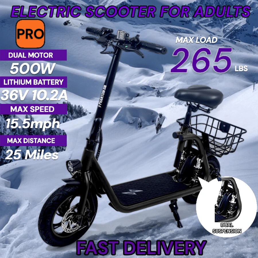 phantomgogo Phantomgogo R1 PRO Electric Scooter For Adults - Foldable ...