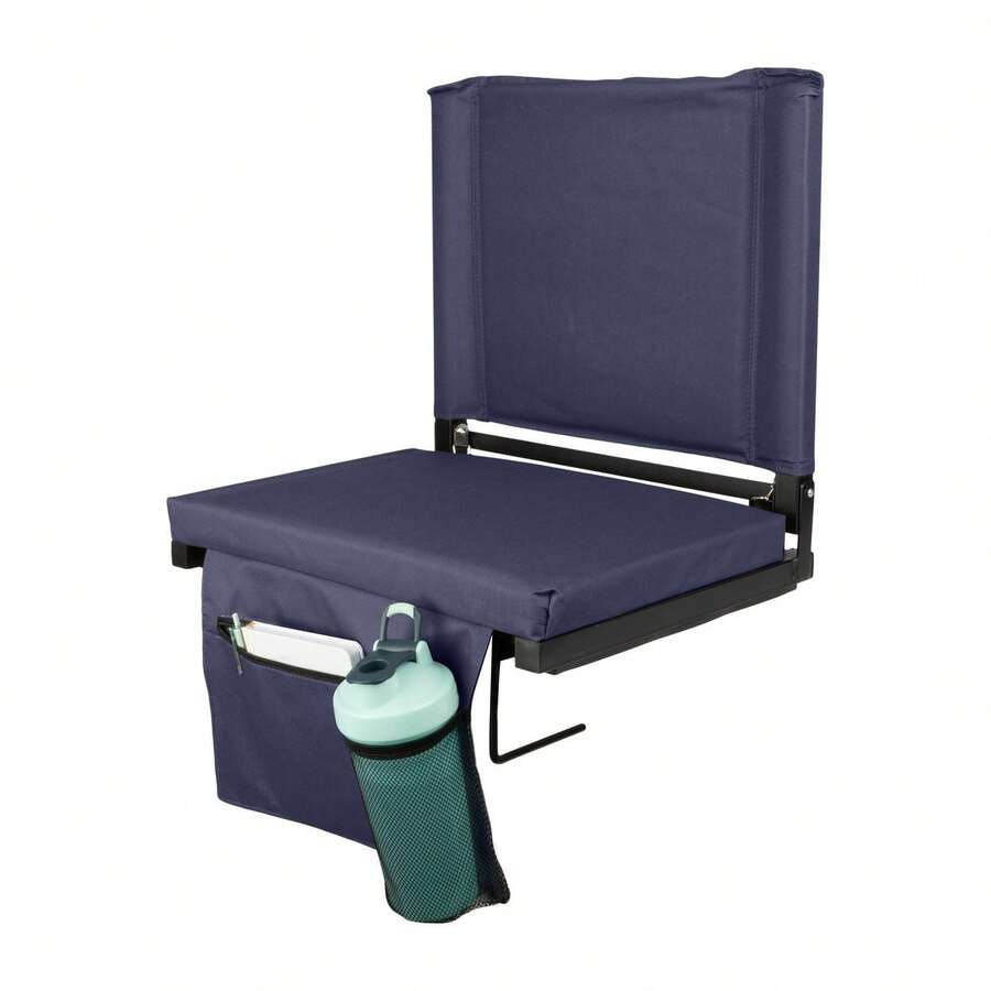 Home-Complete Bleacher Seat Stadium Seat Cushion Wide Portable Sports ...