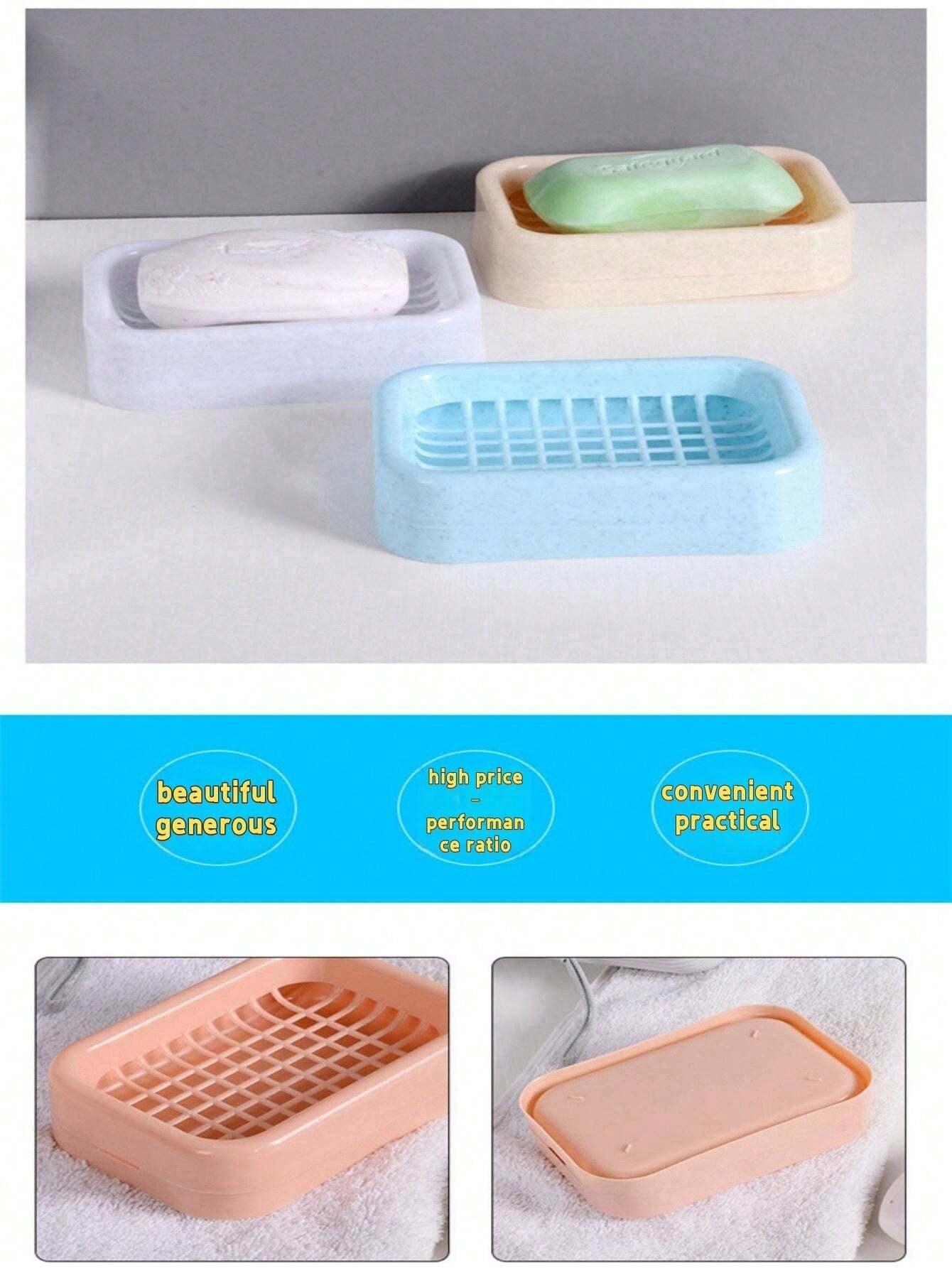 Creative Soap Box Soap Box Toilet Drain Soap Rack Wall-Mounted Soap Box ...