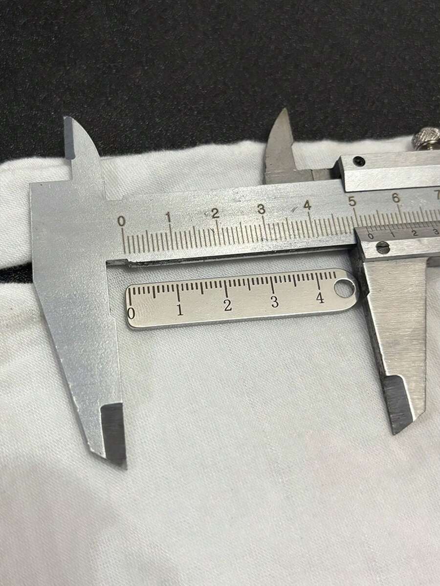 Custom Creative Engraving Name, Anti-Loss Number Plate, Measuring Small ...