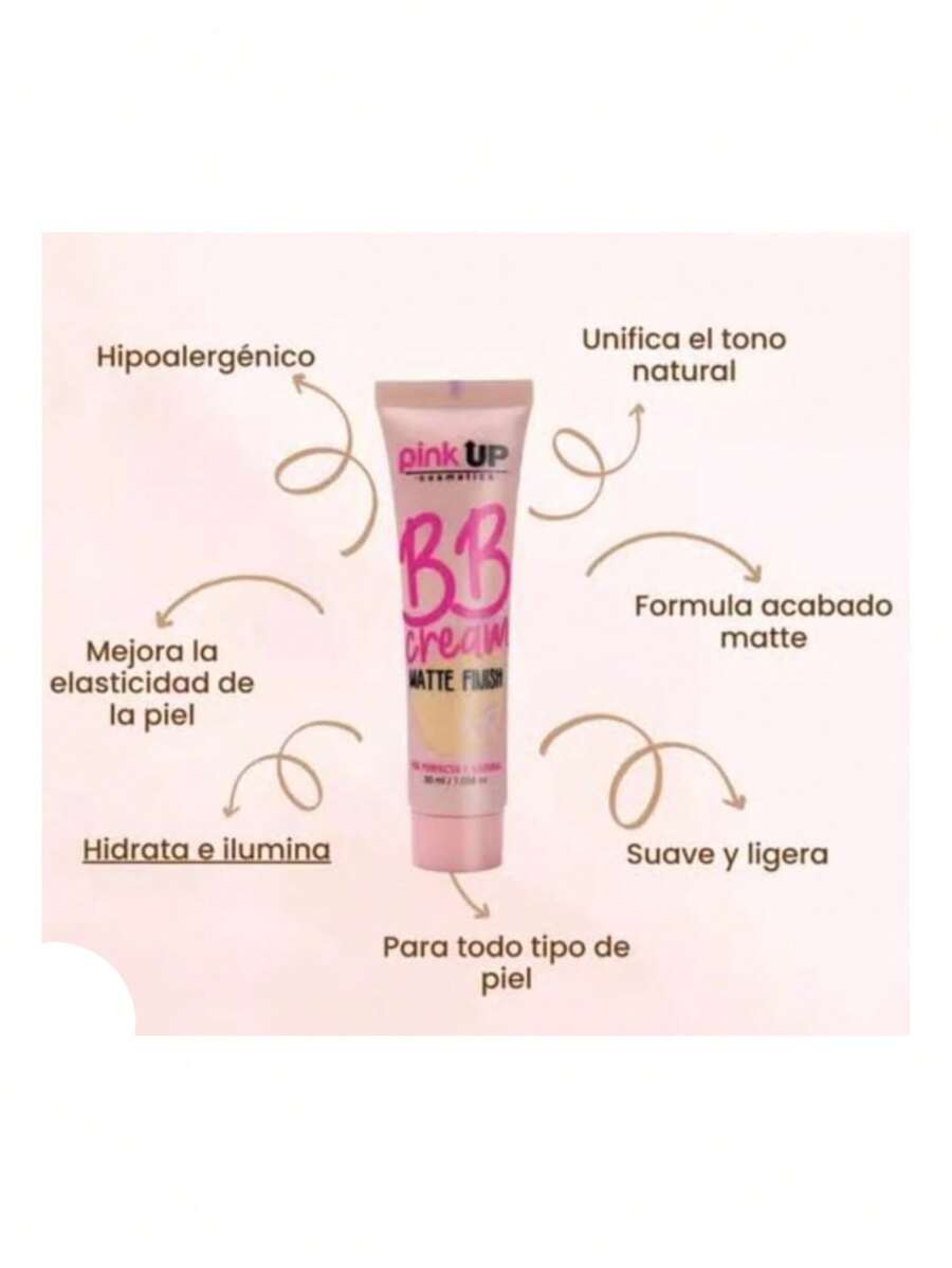 BB Cream Matte Finish Pink Up Original | Moda de Mujer | SHEIN México