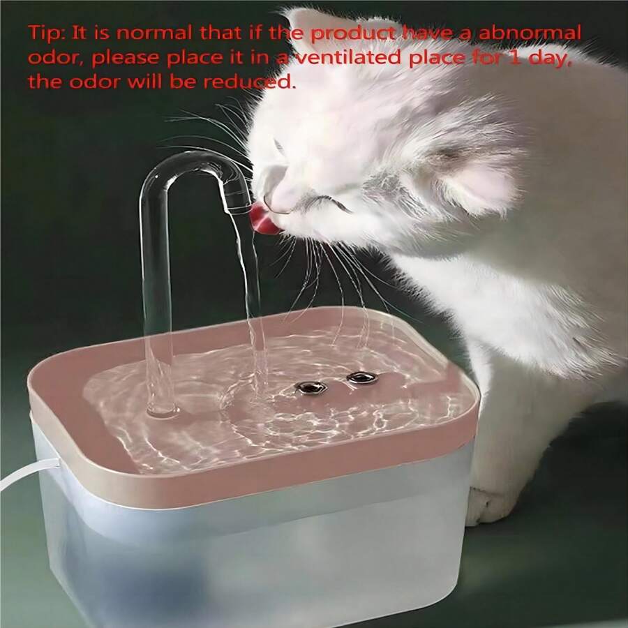 Premium Cat Water Fountain With Innovative Faucet Style- Automatic ...