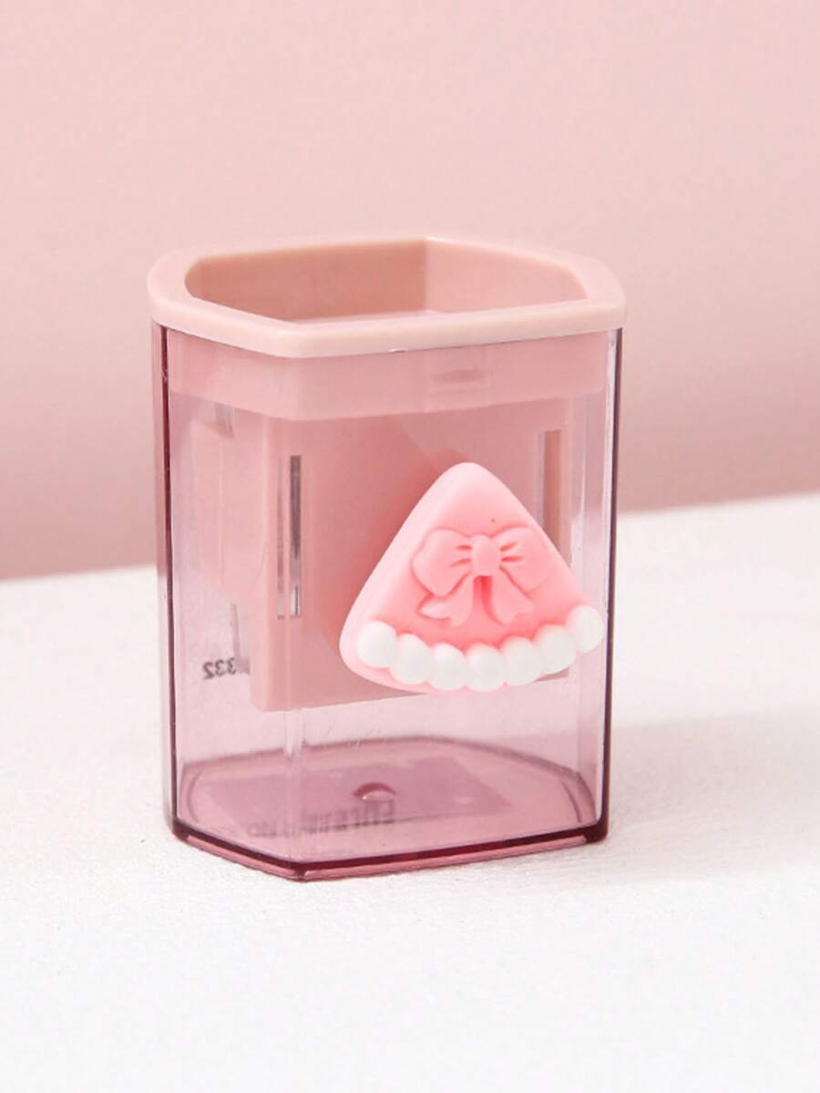 1pc Student Desktop High Appearance Double Hole Pen Sharpener ...