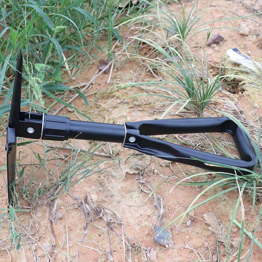 Multipurpose Folding Army Shovel, Medium Size Iron Spade, Portable ...