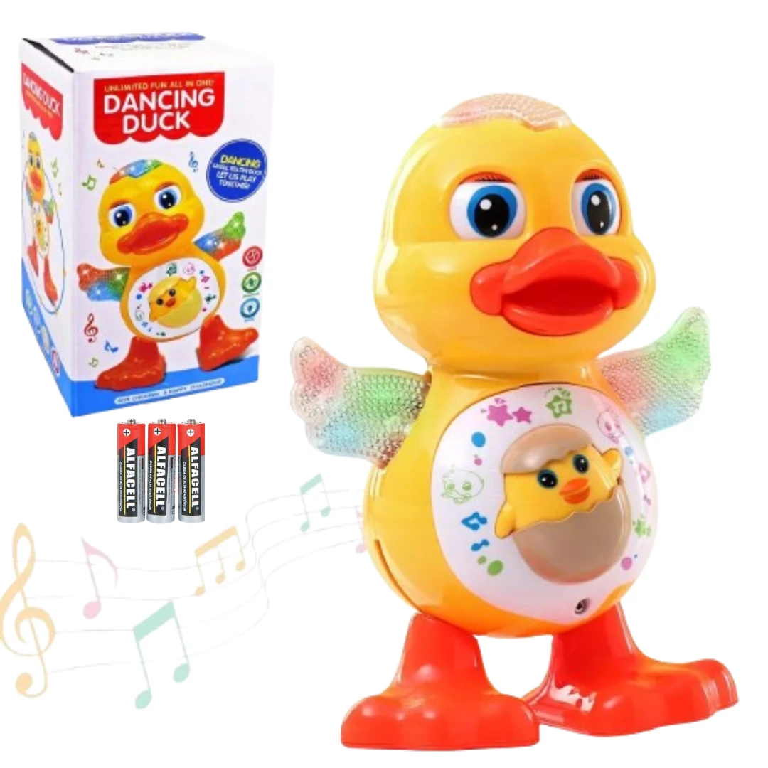 Pato Dançante Brinquedo Musical Dança Anda Mexe Luz E Som | SHEIN Brasil