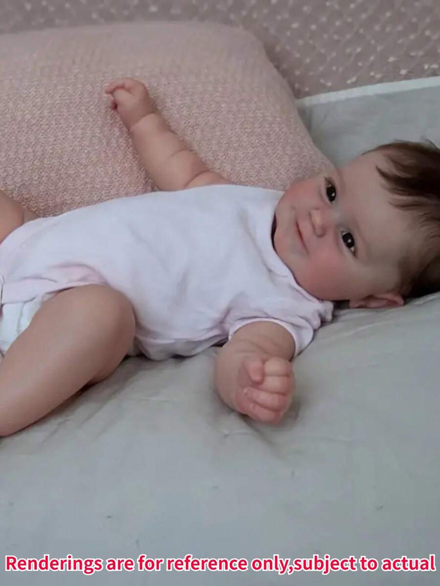 18 Inches Reborn Doll Open Big Eyes Lovely Maddie Girl Handmade Full ...