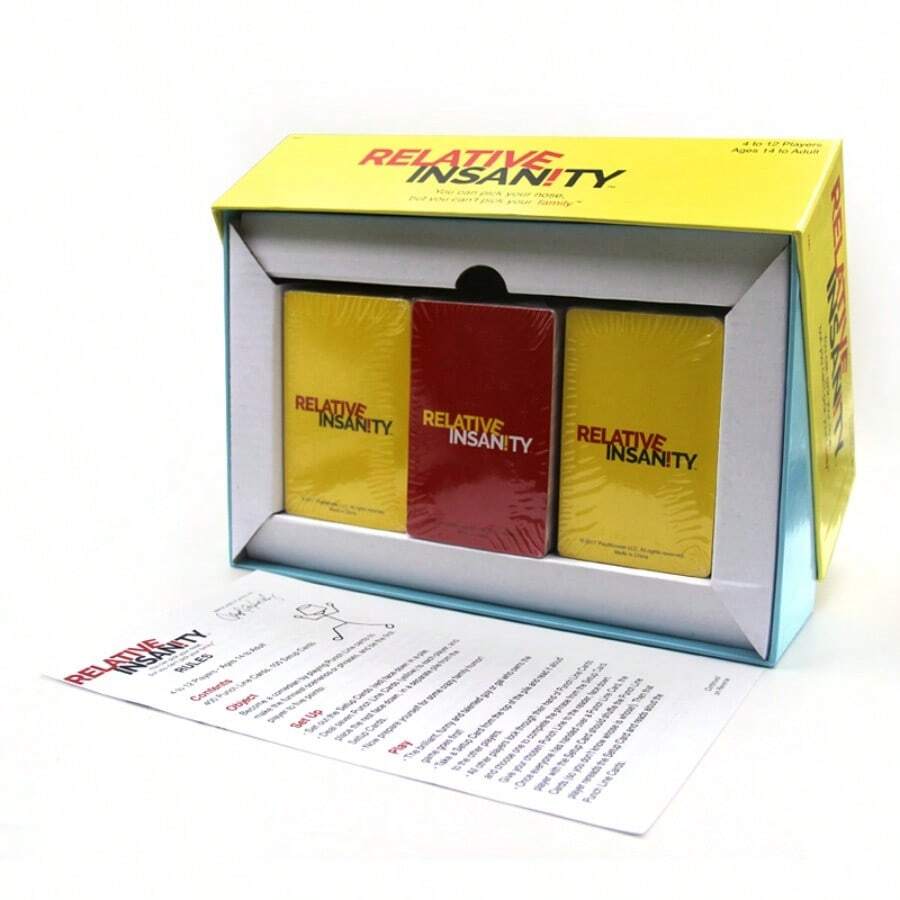 Kartenspiel "Relative Insanity" - Familienspiele, Spiele für ...