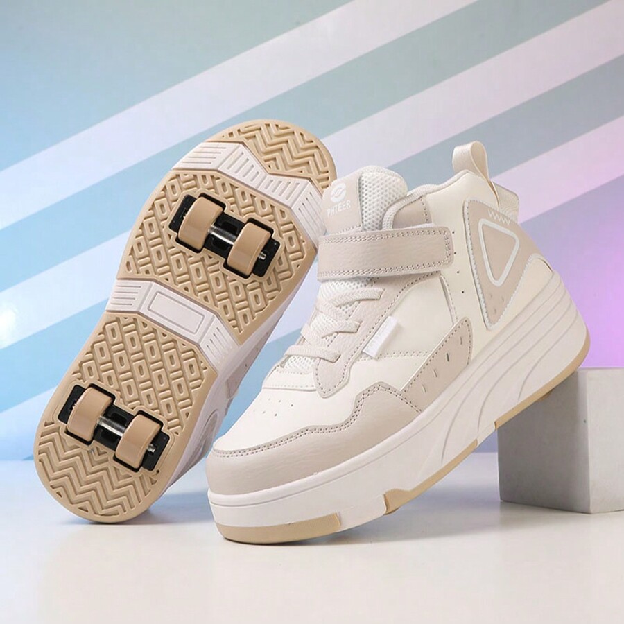 Patines para adolescentes, zapatos con 4 ruedas desmontables, adecuados ...