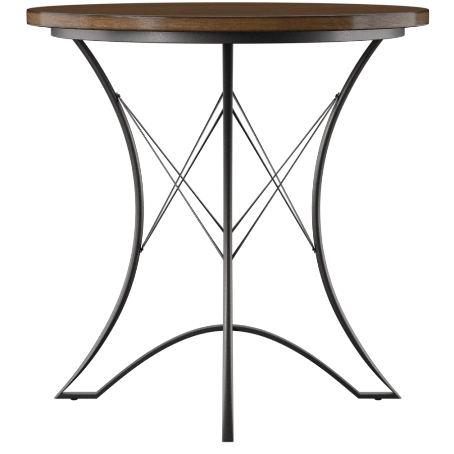 Adele - Round Counter Table - Dark Brown | SHEIN USA