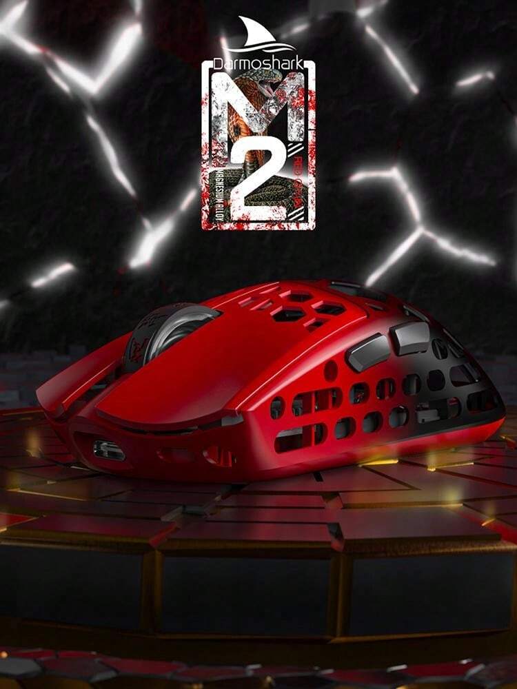 Darmoshark M2 Wireless Gaming Mouse,Tri-Mode 4K/USB-C/Bluetooth Mouse ...