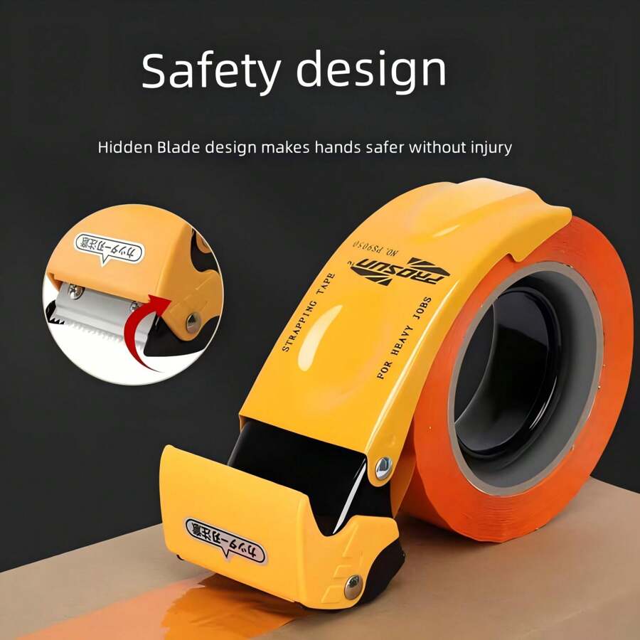 Ergonomic Packing Tape Dispenser: Lightweight, Handheld, Heavy Duty ...