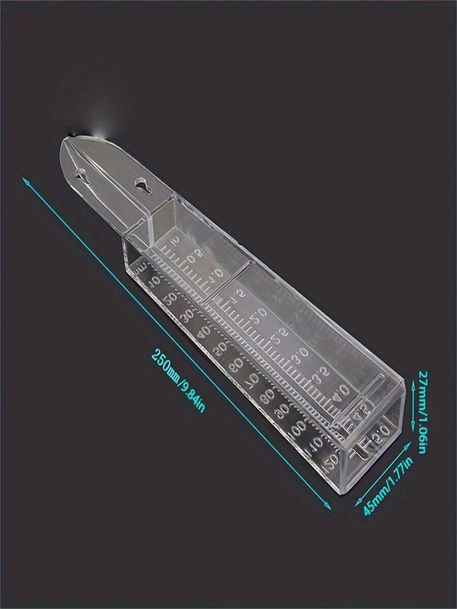 Plastic Rain Gauge, Garden Rainwater Measuring Instrument, Outdoor Yard ...