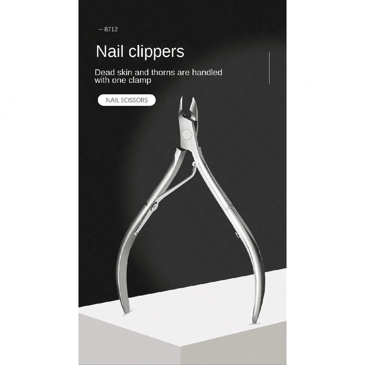 [Stainless Steel] Manicure Salon Cuticle Nipper Kit, Professional ...