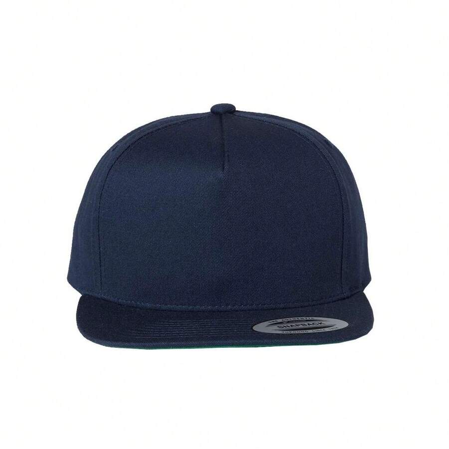 Flat Bill Cap (Navy) | SHEIN USA