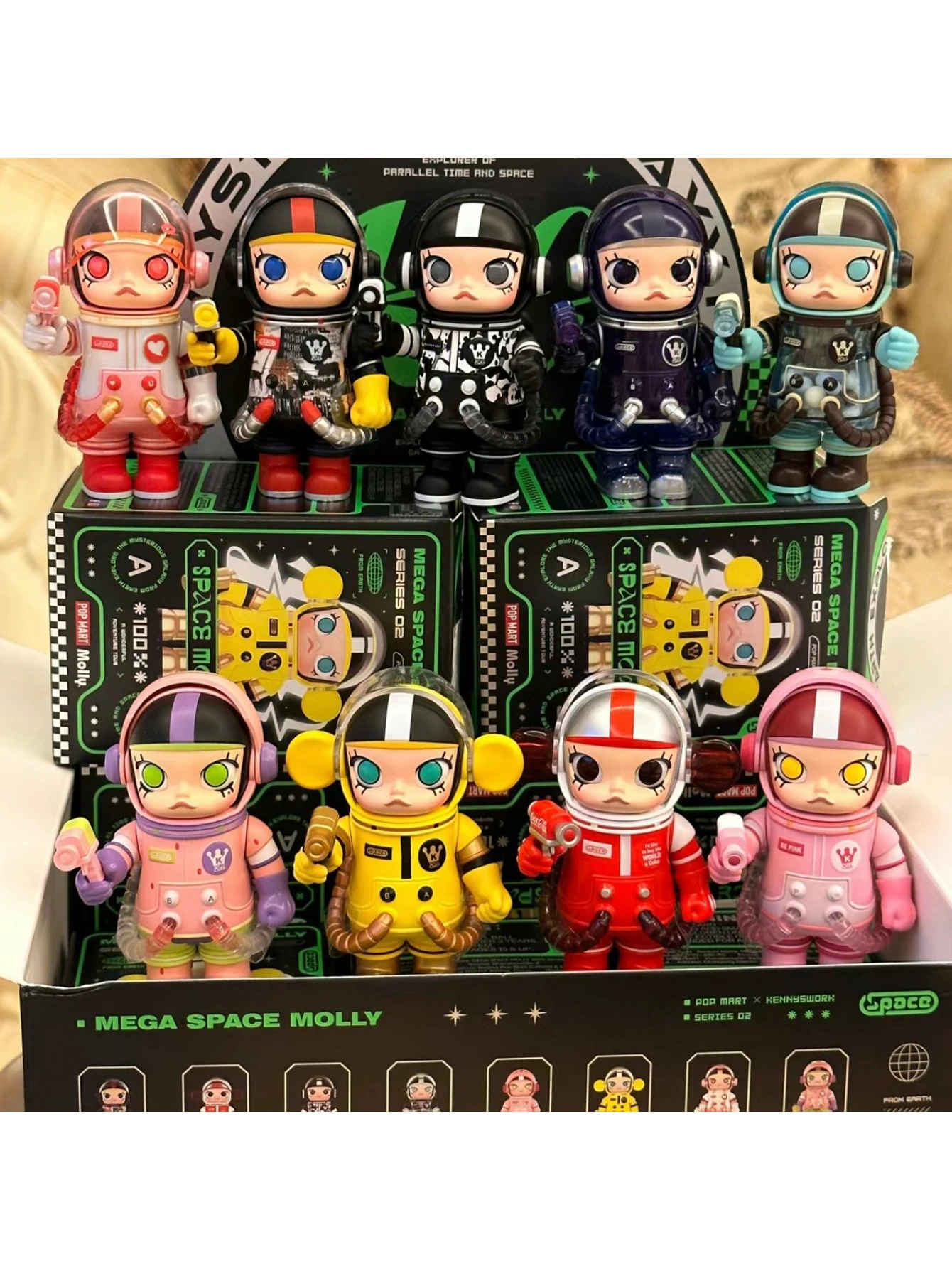 1pc Collectible Series 100% MOLLY 1st, 2nd, 3rd Generation Blind Box ...