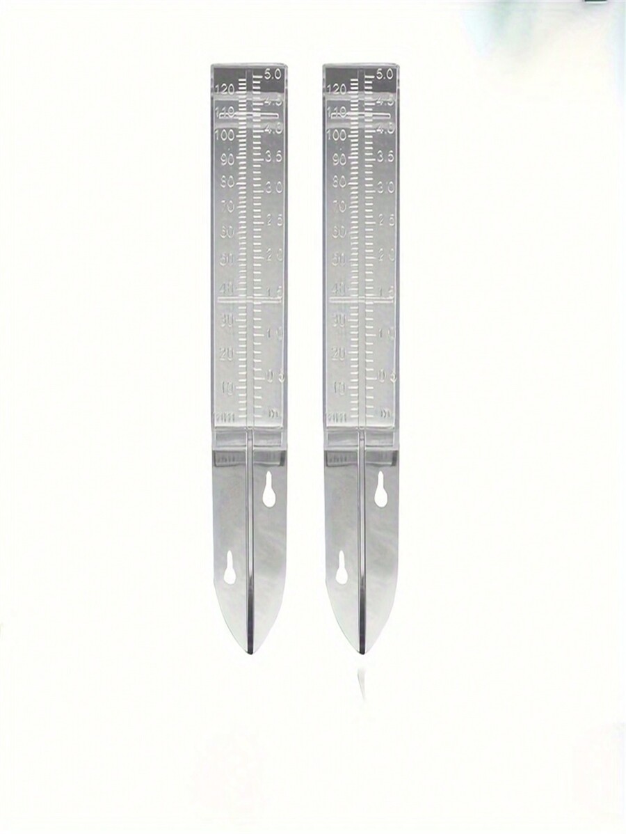 Plastic Rain Gauge, Garden Rainwater Measuring Instrument, Outdoor Yard ...