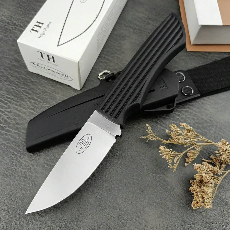Fixed Blade Bushcraft Knife VG-10 Blade Handle Edc Known As The Hunter ...
