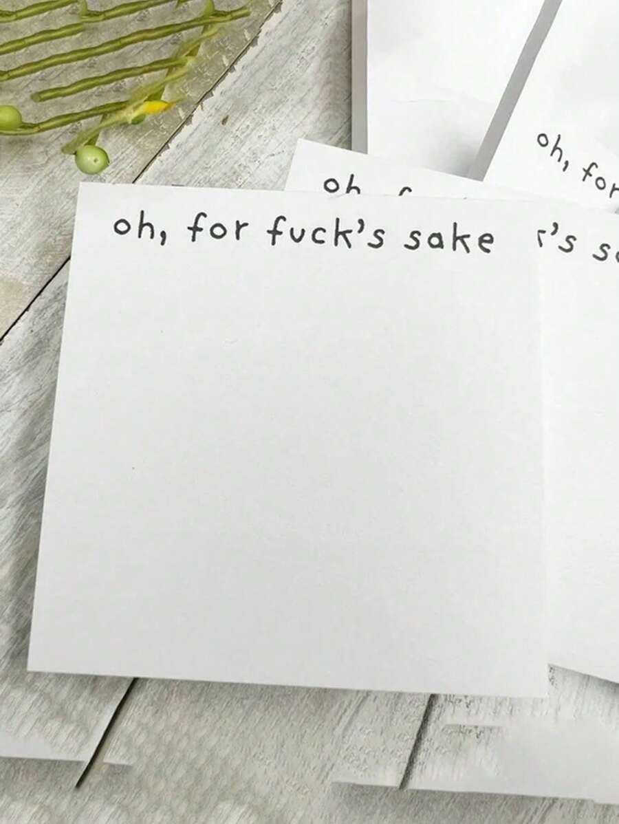 4pcs/Set 200pcs/Pack Fashionable & Funny Sticky Notes, Suitable For ...