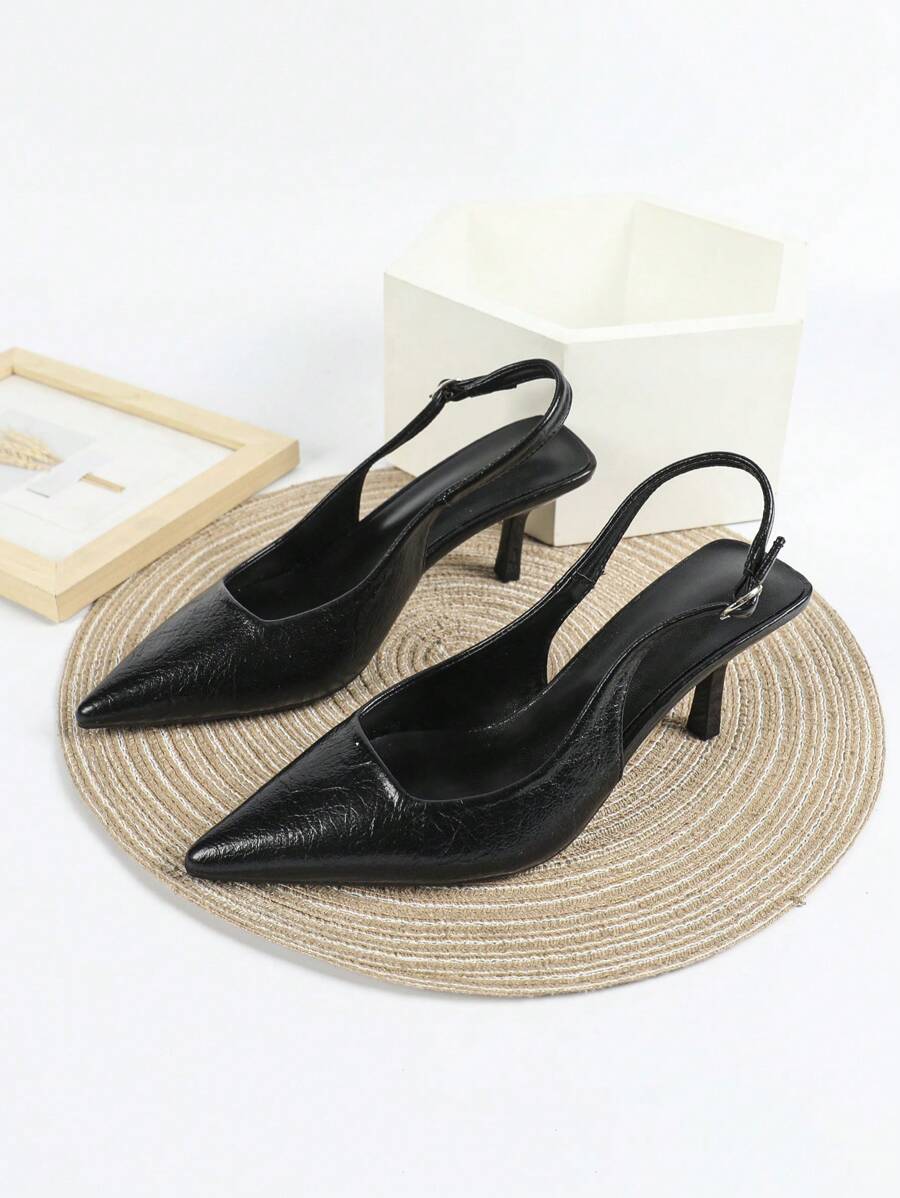 Women's Black High Heel Sandals, Mary Jane Shoes, Kitten Heels Formal ...