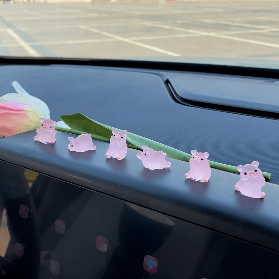 6pcs Cute Pig Shaped Dashboard Decor for Sale Australia| New Collection ...