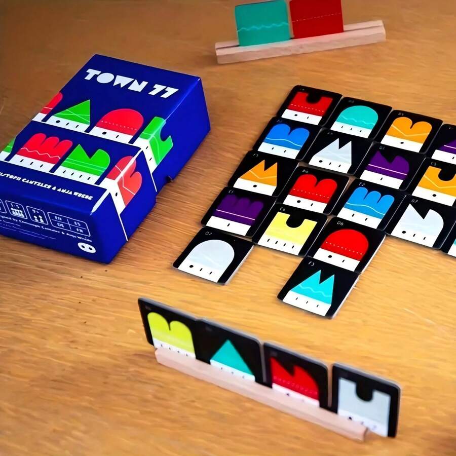 Town 77 Abstract Strategy Card Game By Christoph Cantzler & Anja Wrede ...