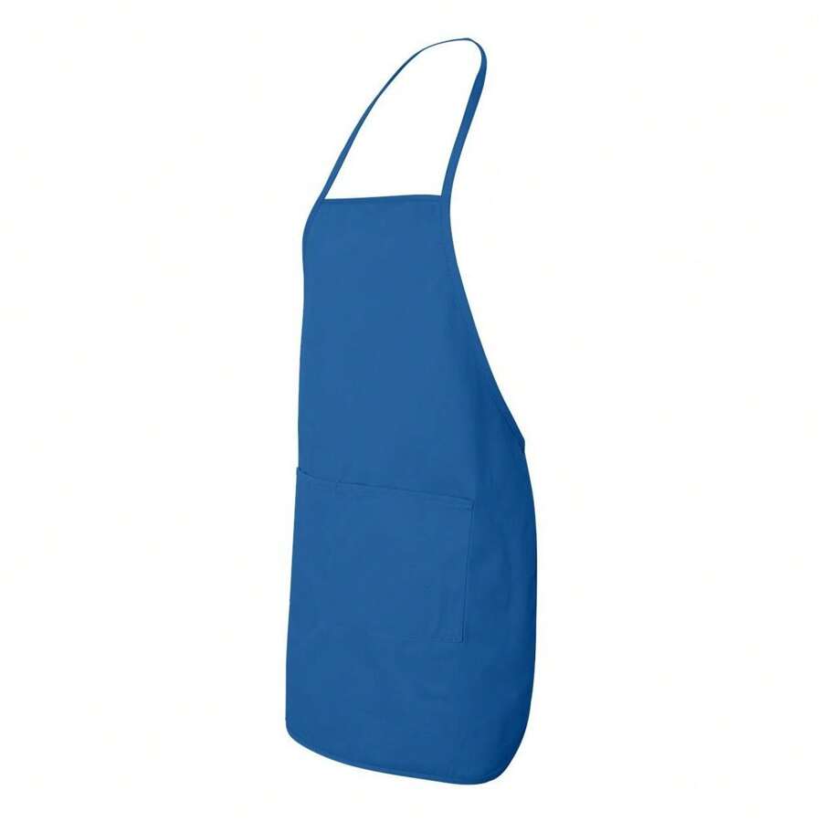 Long Butcher Block Apron (Royal) | SHEIN USA