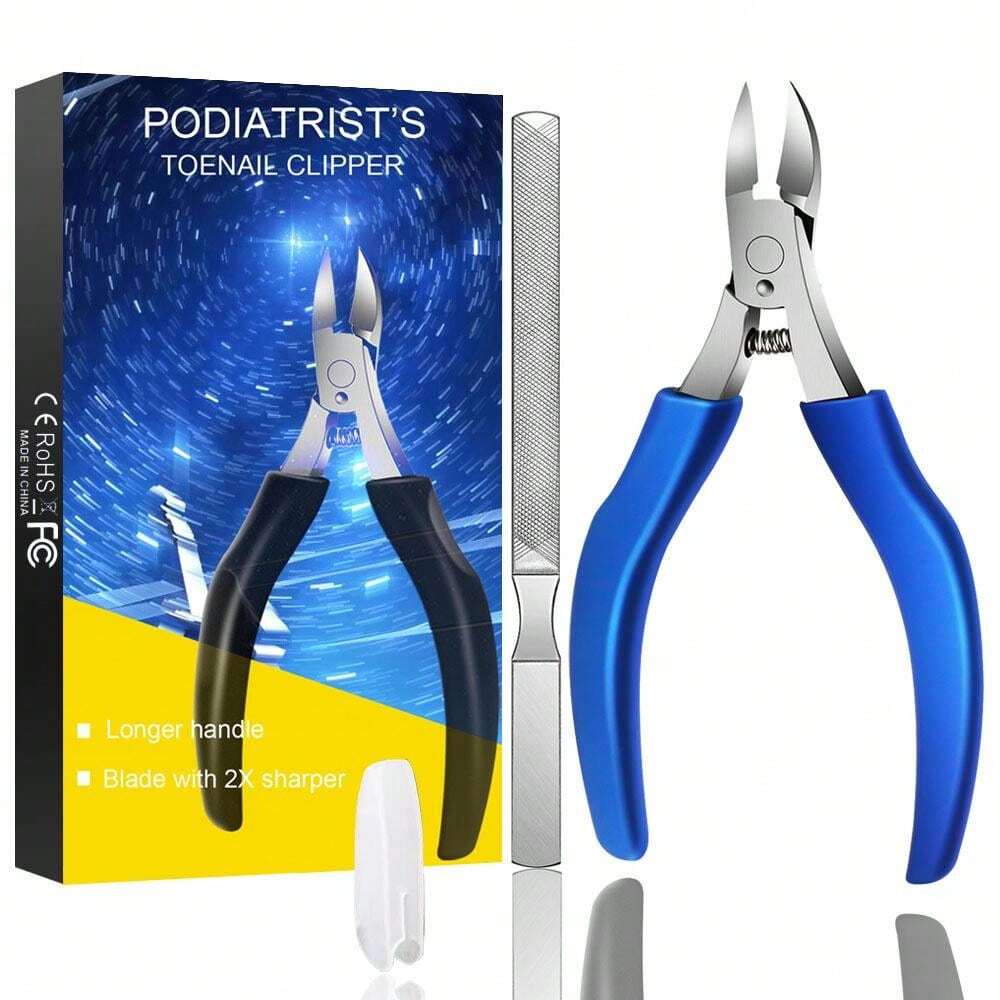 Ingrown Toenail Clipper Tool Kit - Stainless Steel Nail Clippers For ...