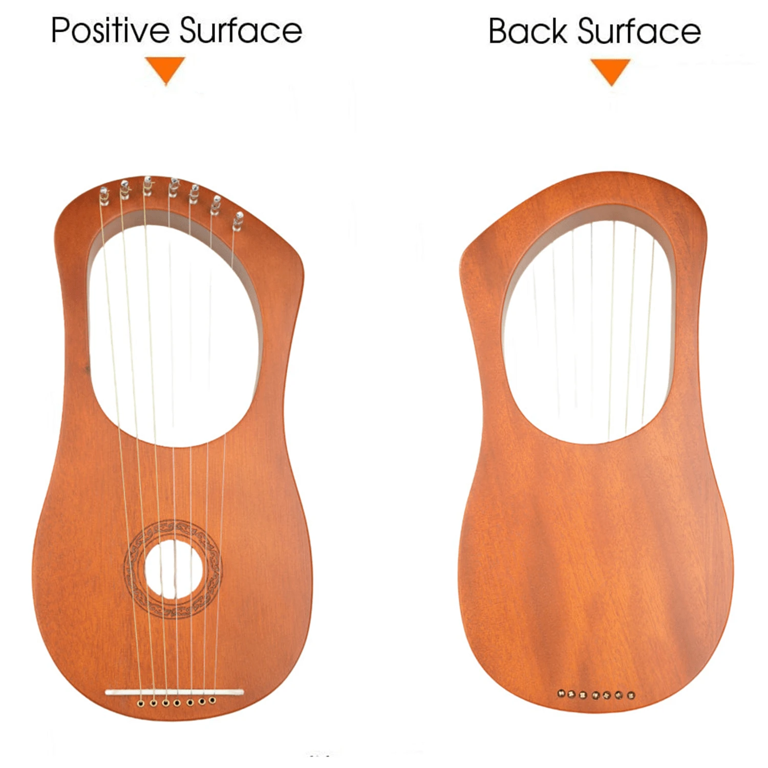 Lira Arpa, strumento lirico a 7 corde, lirica greca strumento musicale ...